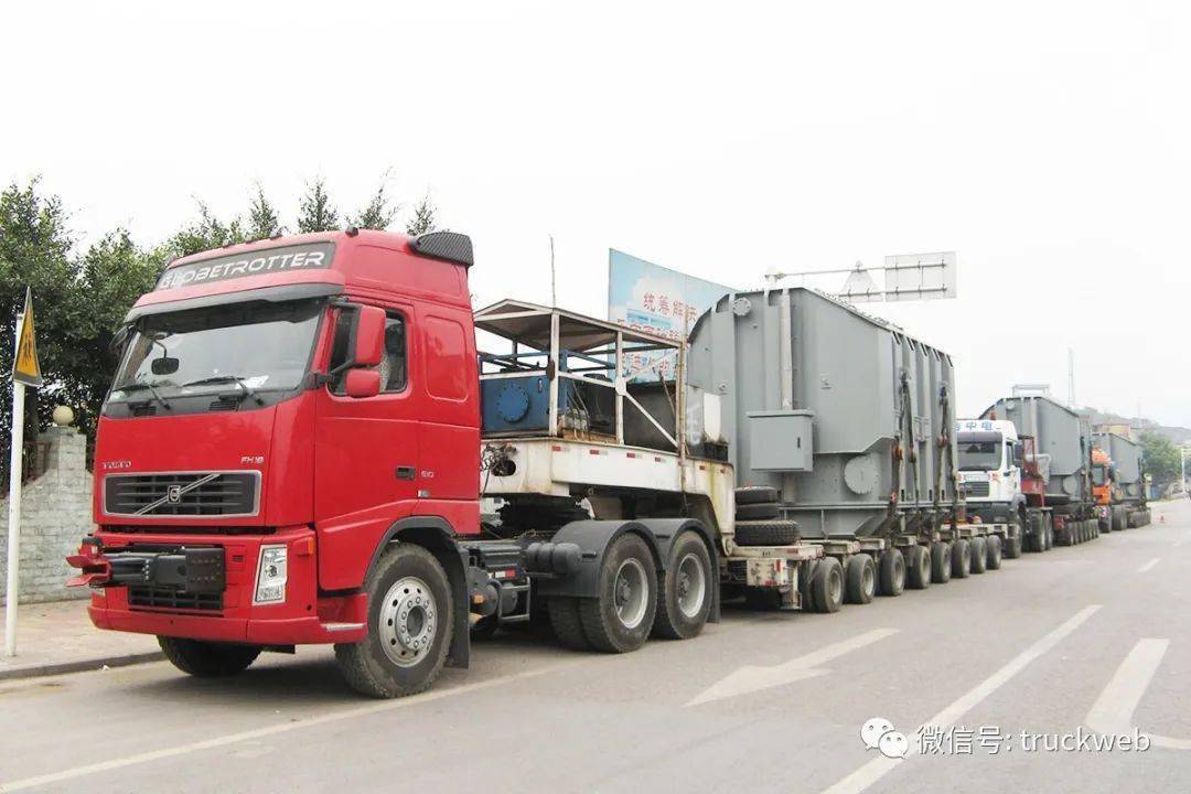 【网友投稿】运商品车的沃尔沃FH610大件车_搜狐汽车_搜狐网