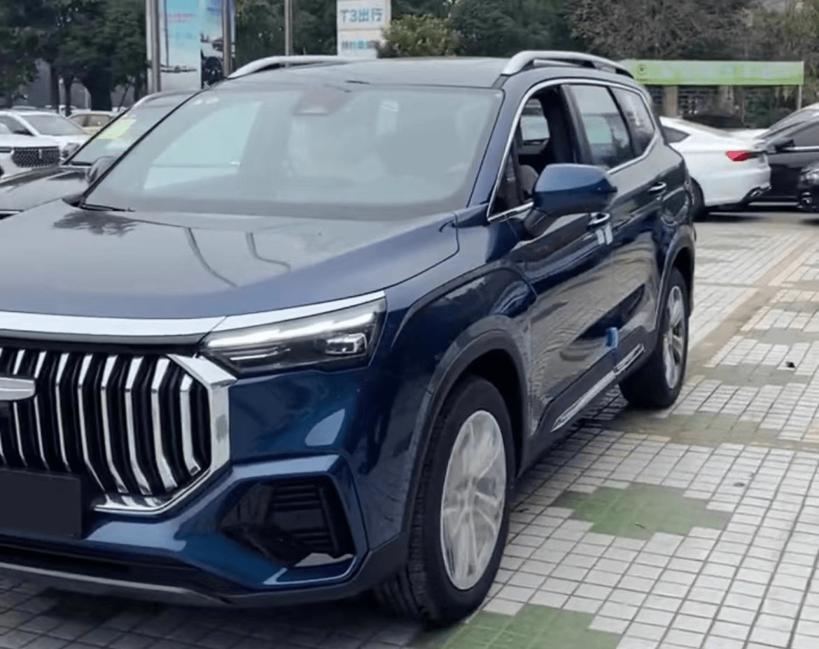 吉利版奥迪Q6？豪越L实车到店，长近4米9配“大床”，2.0T+双独悬_搜狐汽车_搜狐网