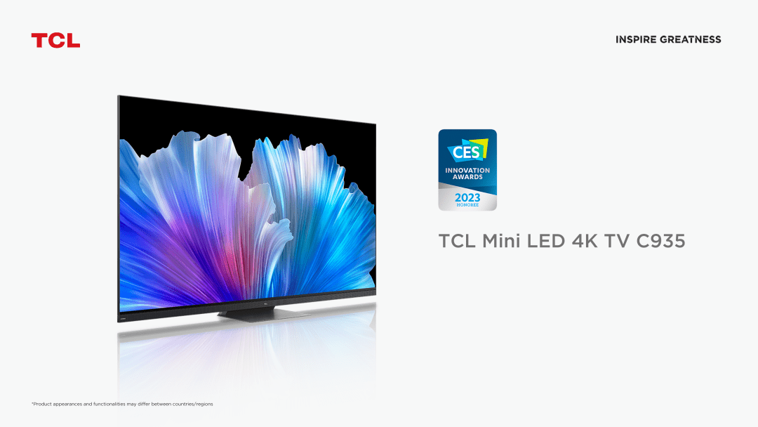 TCL电子（01070.HK）两款Mini LED智屏荣获CES2023创新大奖,2022年前三季度TCL智屏销量稳居全球前三_显示_消费_技术