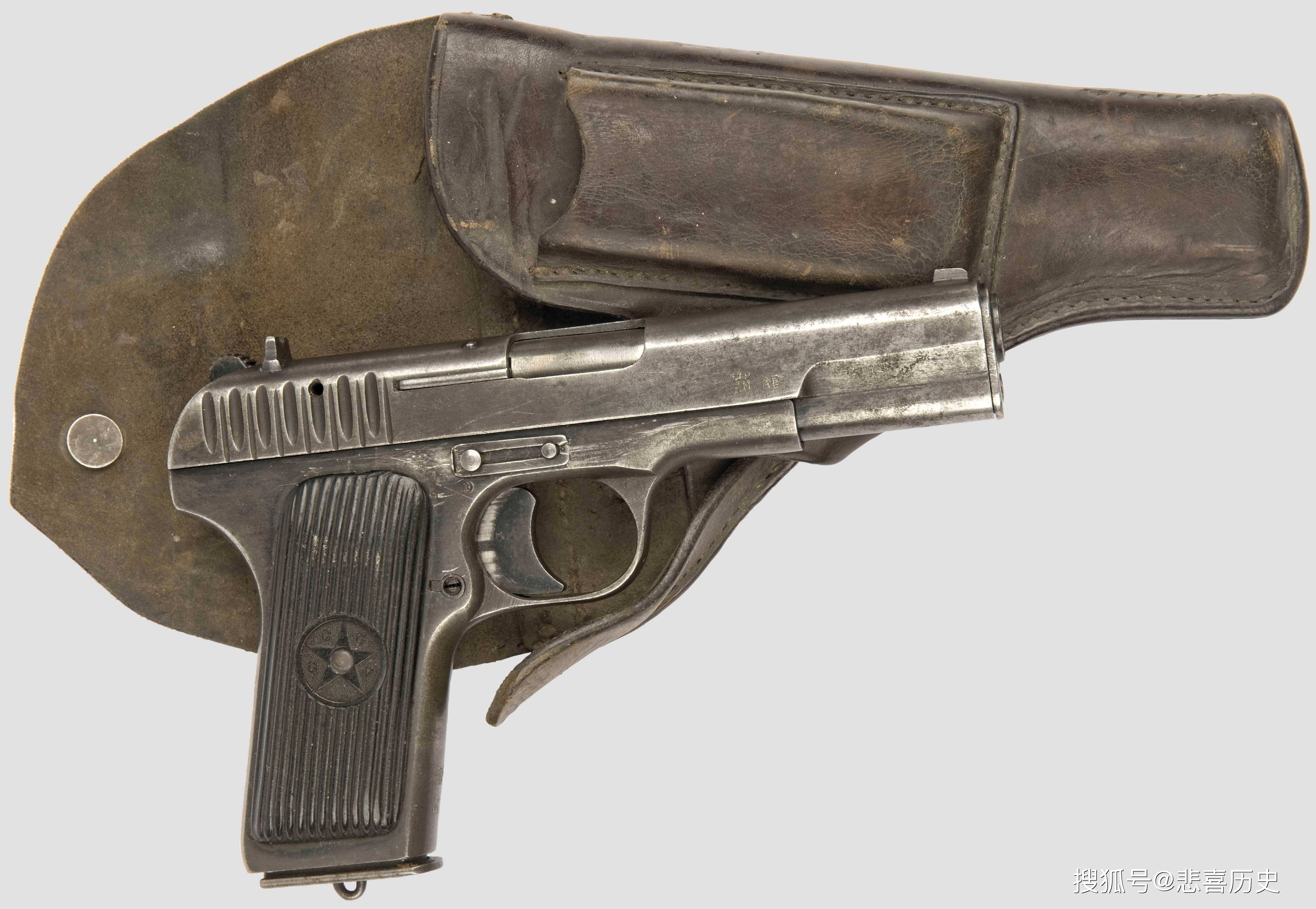 苏联TT-30手枪_生产的_设计_士兵