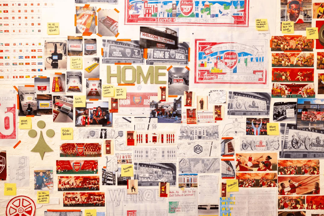 特纳奖得主艺术家 Jeremy Deller 和平面设计师 David Rudnick 将在8个新的合作作品中装饰阿森纳酋长球场_Reuben ...