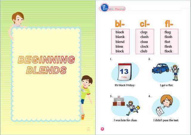 限时领 ⇩ 台湾小学自然拼读教材 Fun With Phonics 1-7册全 + 外国老师教学视频_孩子_语言