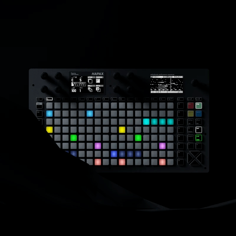 全新的 Centerpiece硬件音序器 Squarp Hapax 上市_项目_控制_轨道