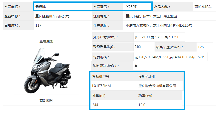 隆鑫无极SR250GT/525DSX曝光..._搜狐汽车_搜狐网