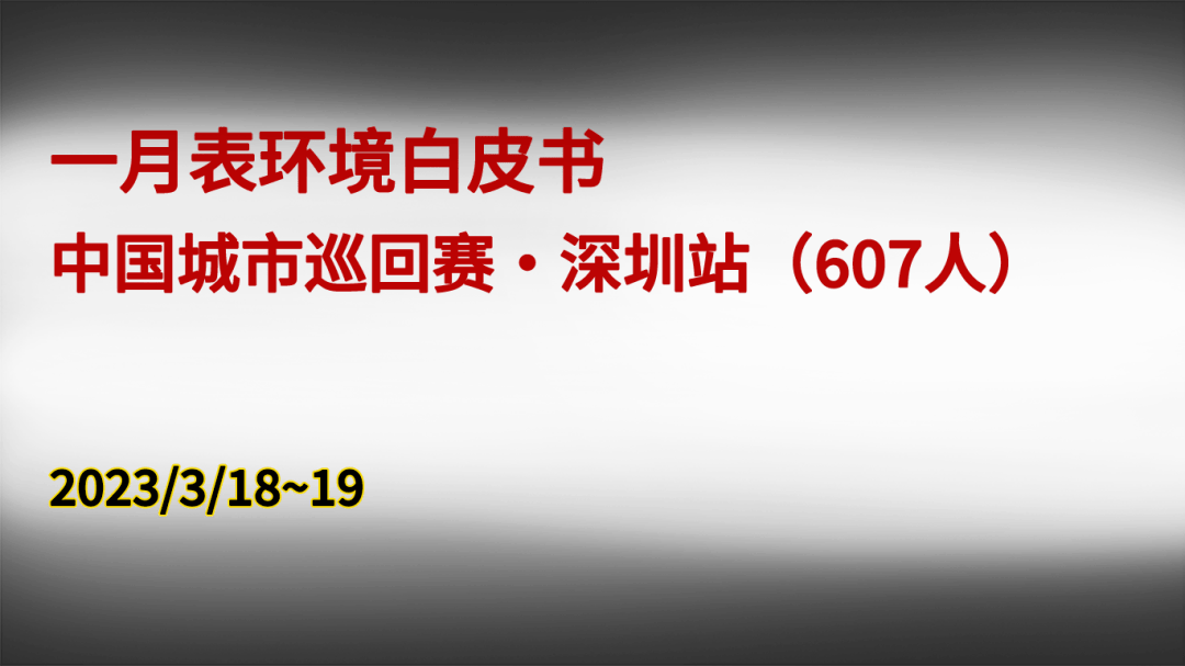 OCG巡回赛白皮书 中国城市巡回赛·深圳站（607人）_哀歌_相剑_深渊