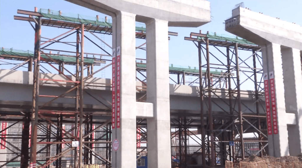 记者探访：S43呼和浩特机场高速路新进展_施工_建设_项目