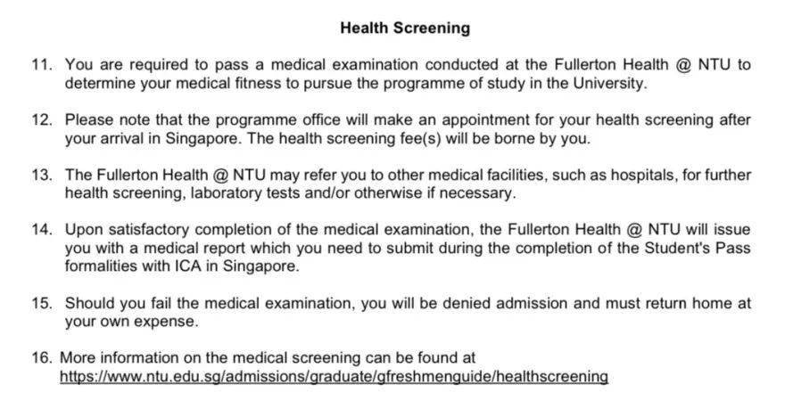 NTU入学干货！拿到offer后怎么做？_Offer_宿舍_https