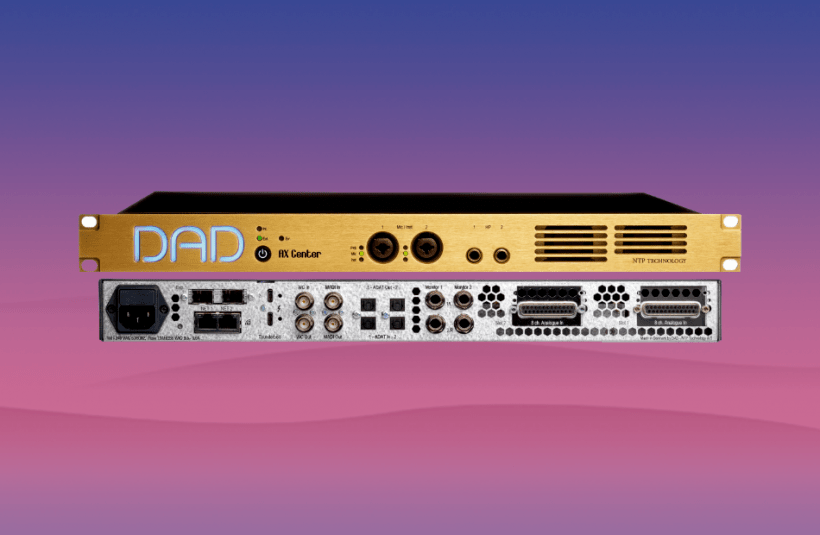 DAD 发布模块化雷电 3 音频接口 AX Centre_通道_kHz_输出