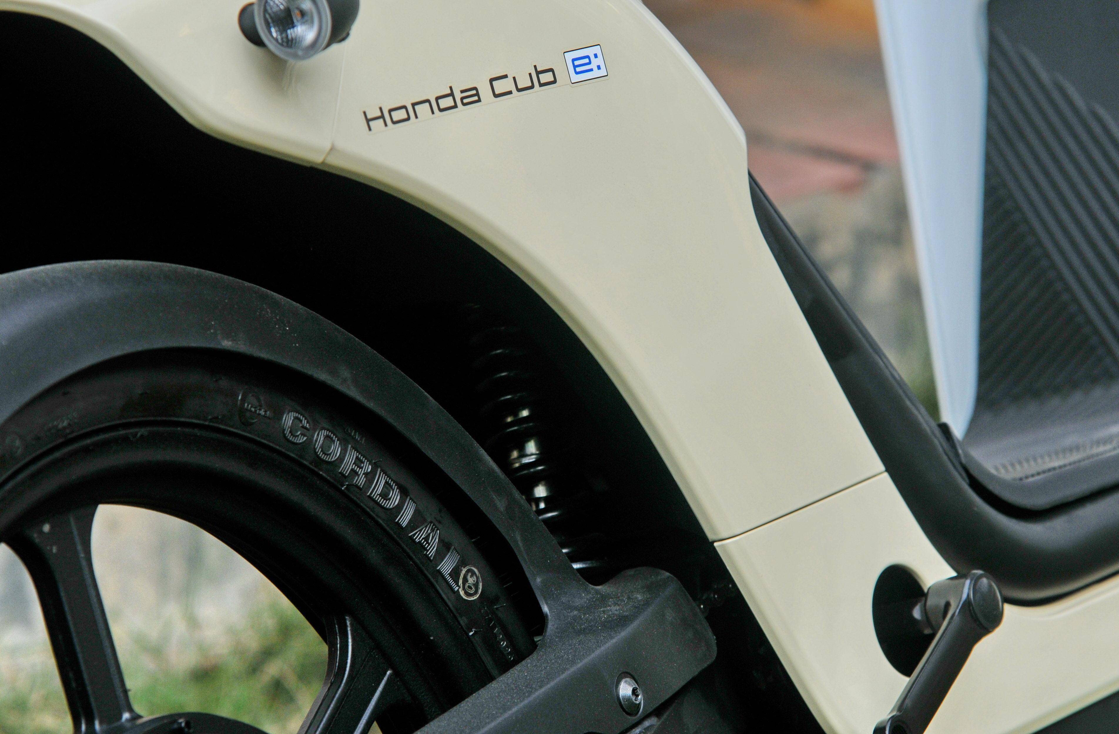 实拍 两轮大全：五羊-本田 Cub e：电动车_搜狐汽车_搜狐网