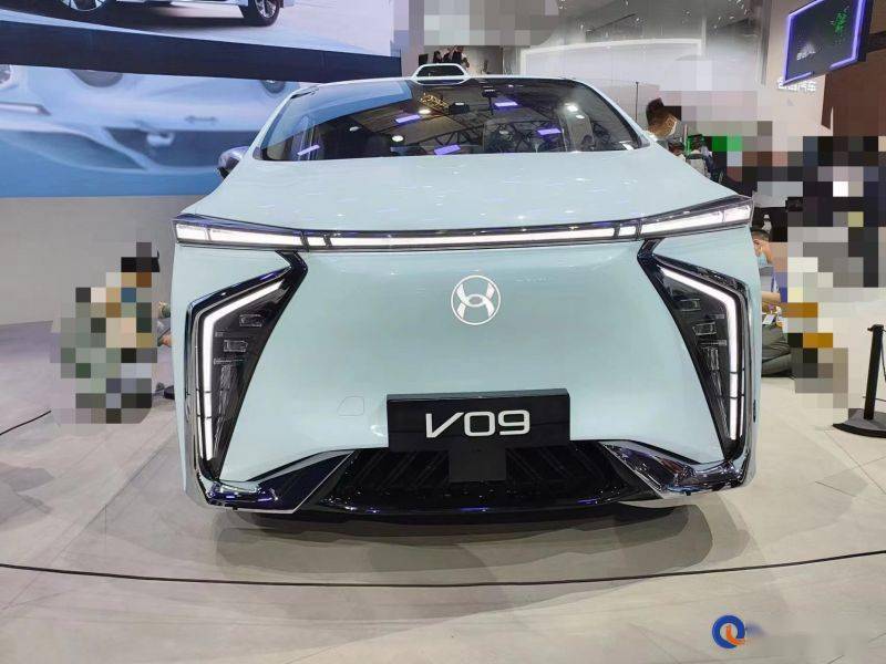 合创 V09首发亮相2023上海车展：标配800V高压系统、续航超750km_搜狐汽车_搜狐网
