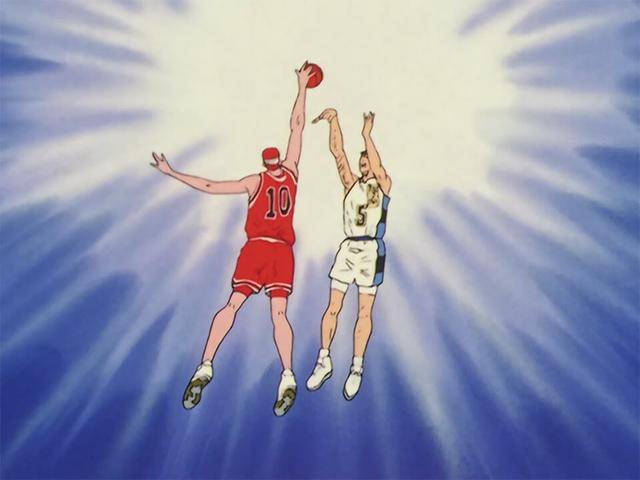 《灌篮高手》湘北战队19场比赛大盘点！樱木天才、流川枫无敌！_高中_离场_联赛