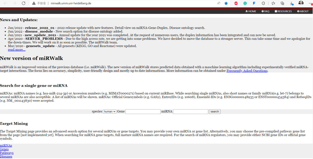 十分钟一张miRNA-靶基因互作网络图！看这篇就够了！_相关_进行_数据库