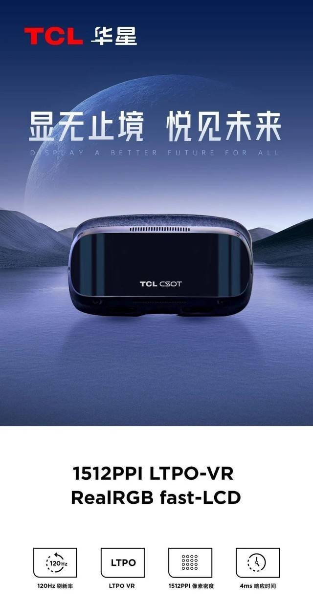 TCL华星LTPO VR技术突破，高达1512PPI real RGB的像素密度_降低_方面_画质