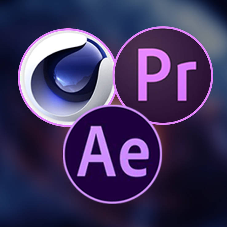 学会ps+pr+AE+c4d软件可以做什么工作?_视频剪辑_动画_搜索