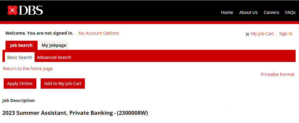 新加坡王牌银行DBS开放2023 Summer Intern（HK）23-26届可申_求职_in_企业