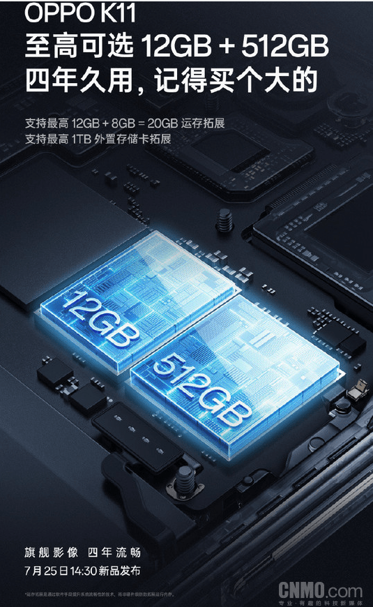OPPO K11：内存与存储的双重突破 打造极致流畅体验_应用_手机_用户