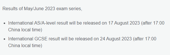 CAIE考生集合，A-Level今日放榜指南来了！_成绩_考试_大学