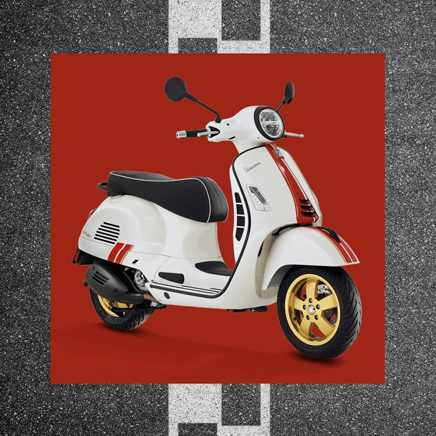 与Vespa GTS Super Racing Sixties特别版重返赛车黄金时代_搜狐汽车_搜狐网