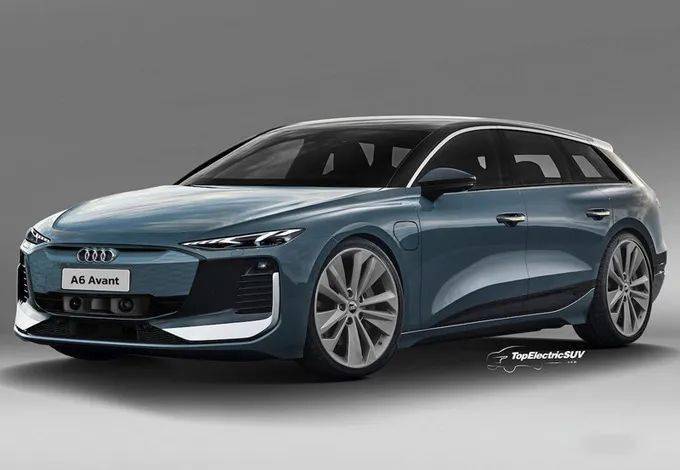 全新奥迪一代A6L纯电版车型曝光！或将定名为“E6L”_搜狐汽车_搜狐网