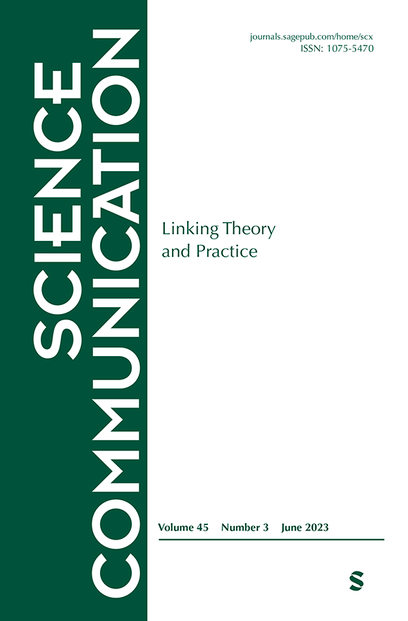 【出版】Science Communication：2023年第3期_信箱
