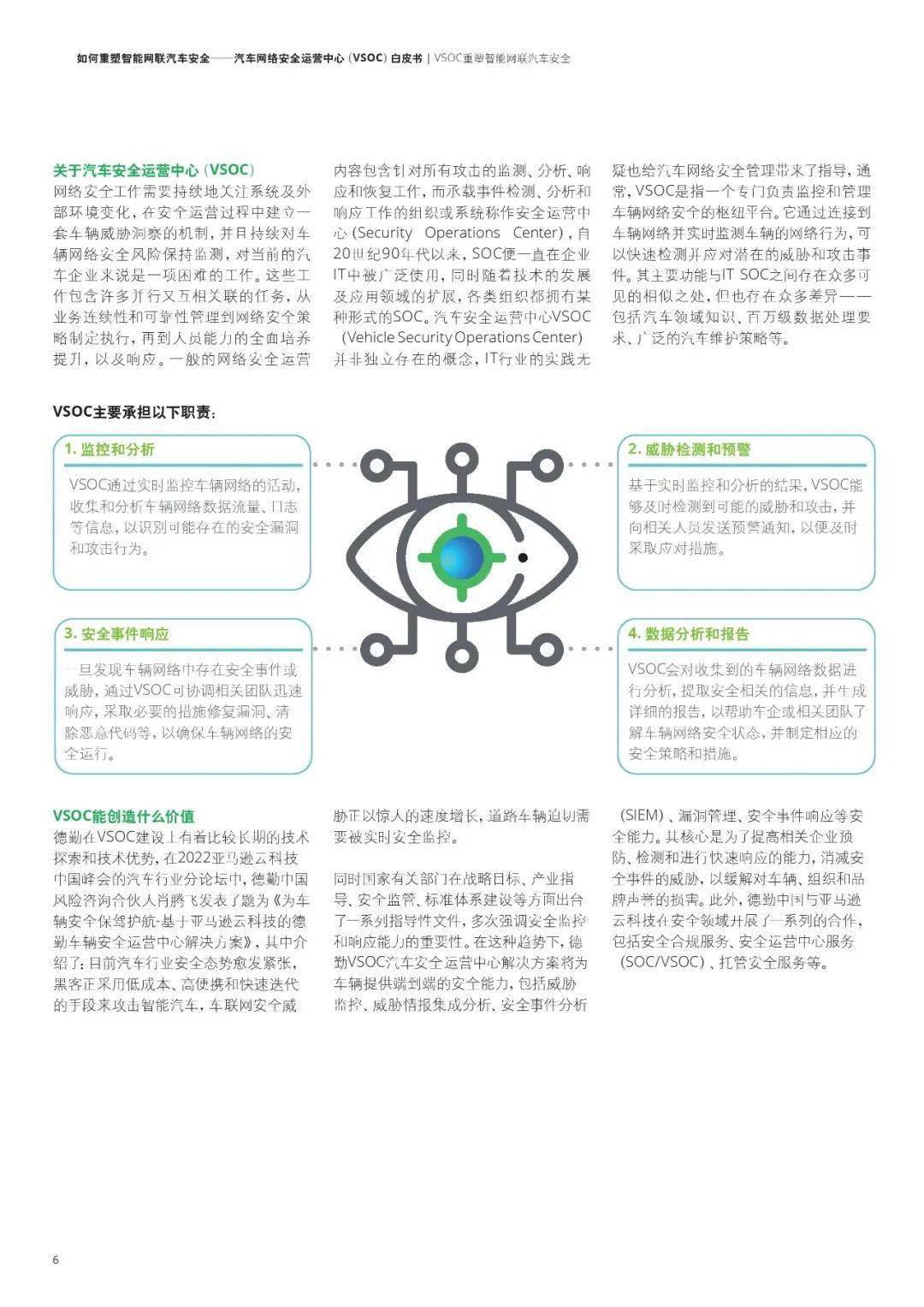 德勤汽车网络安全运营中心（VSOC）白皮书_搜狐汽车_搜狐网