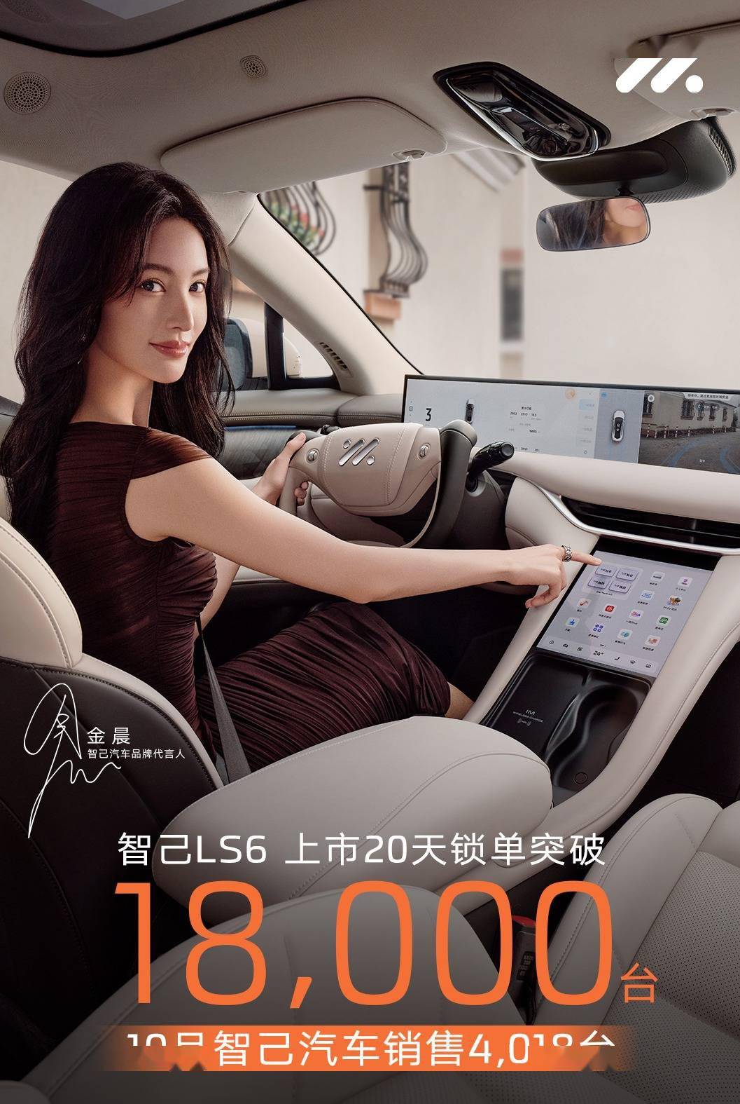 智己汽车 10 月销售 4018 台：历史新高，LS6 锁单突破 18000 台_搜狐汽车_搜狐网