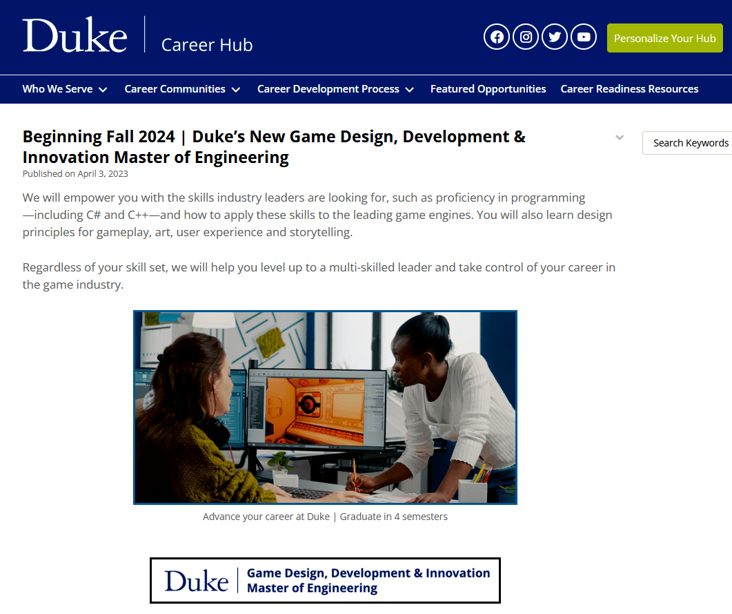 美国大学24Fall新开项目：杜克、哥大、芝大，UCB、CMU...快来捡漏！_专业_硕士_科学